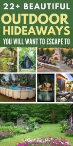 20 Best Outdoor Hideaway Ideas & Designs You Will Want To Escape To