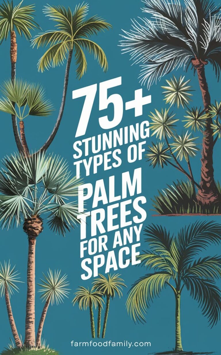 75+ Different Types Of Palm Trees With Pictures (Indoor, Outdoor)
