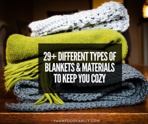 29+ Popular Types Of Blankets and Materials (Buying Guide) For Bedroom