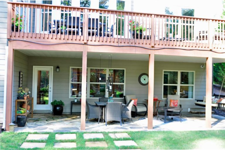 25+ Best Under Deck Patio Ideas and Designs For Landscaping 2024