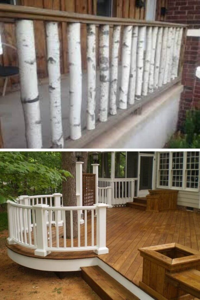30+ Cheap and Simple DIY Porch Railing Ideas & Designs For 2024