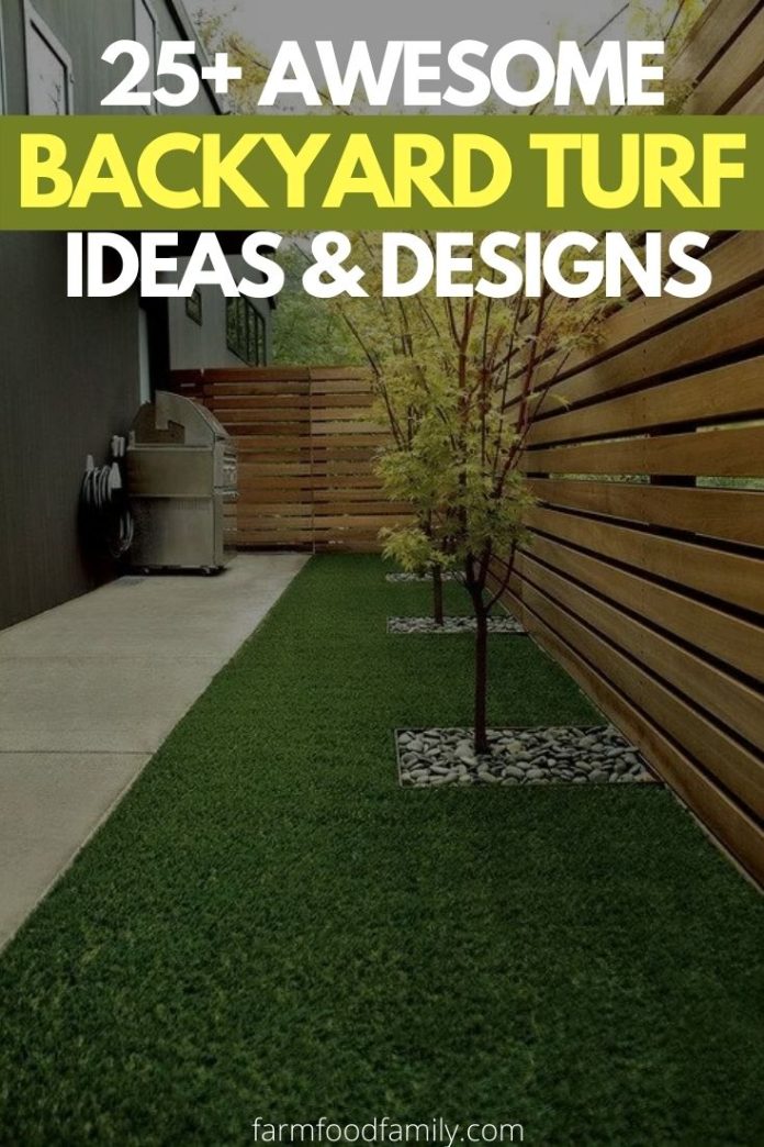 25+ Best Backyard Artificial Turf Ideas & Designs For Landscaping 2024
