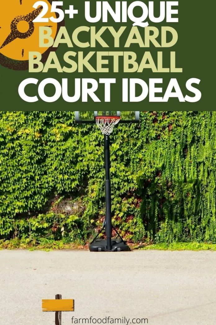 25+ Best Backyard Basketball Court Ideas and Designs – FarmFoodFamily