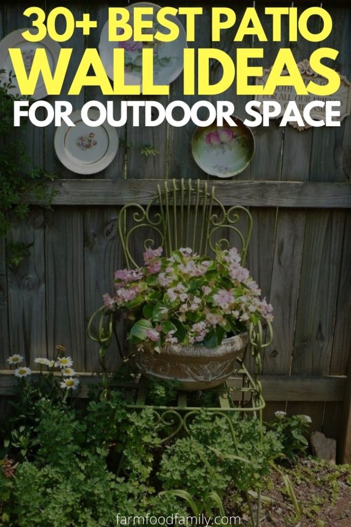 31+ Best Patio Wall Decor Ideas & Designs For Outdoor, Privacy (2024)