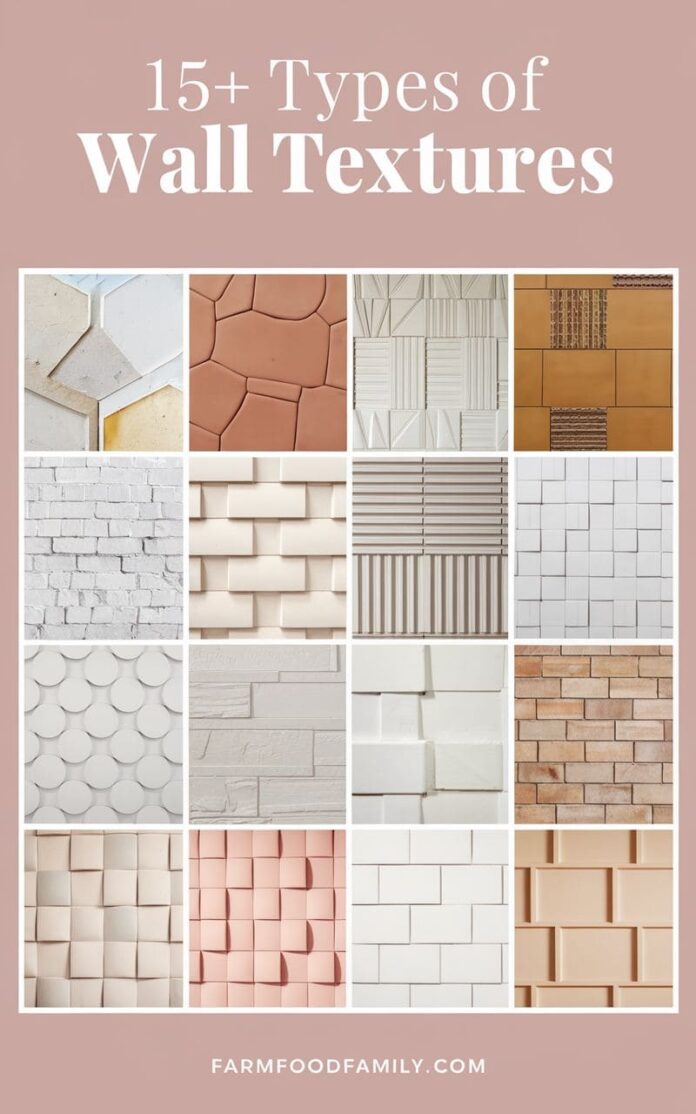 15+ Different Types of Wall Textures That You Need To Know (With Photos)