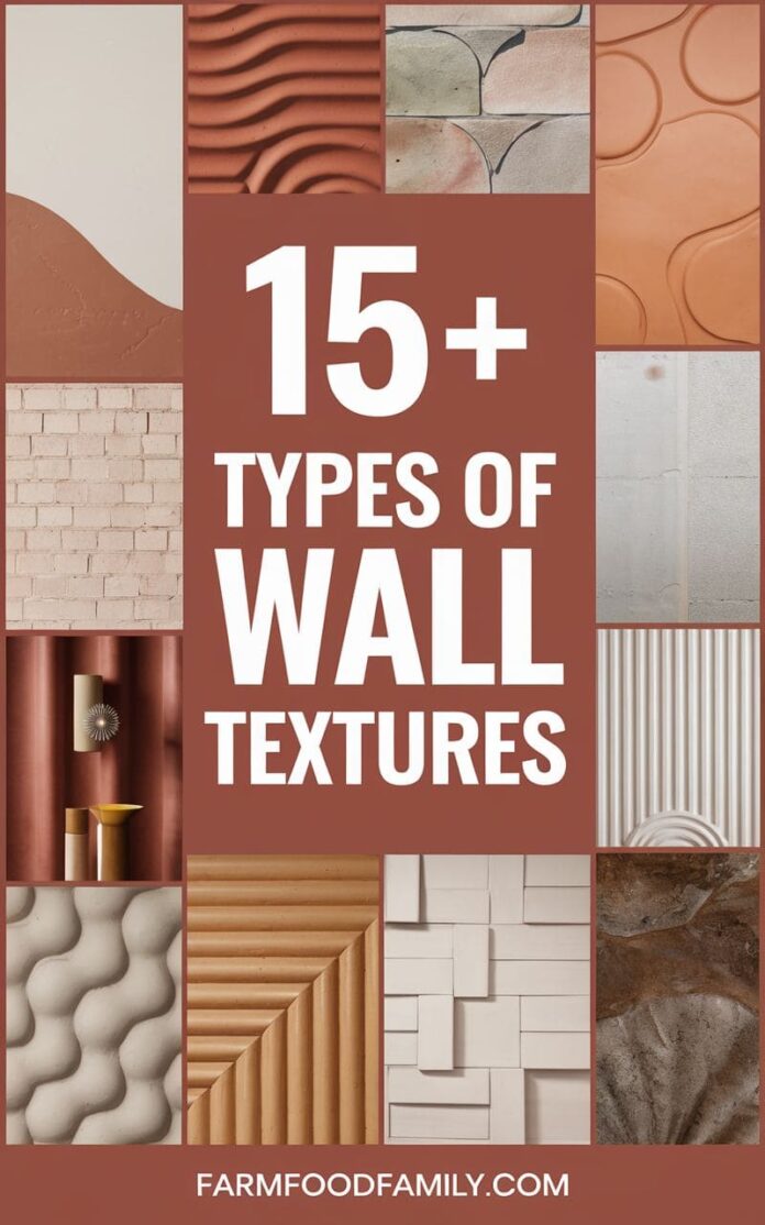 15+ Different Types of Wall Textures That You Need To Know (With Photos)