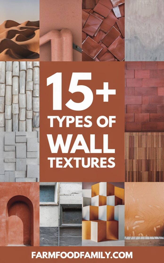 15+ Different Types of Wall Textures That You Need To Know (With Photos)