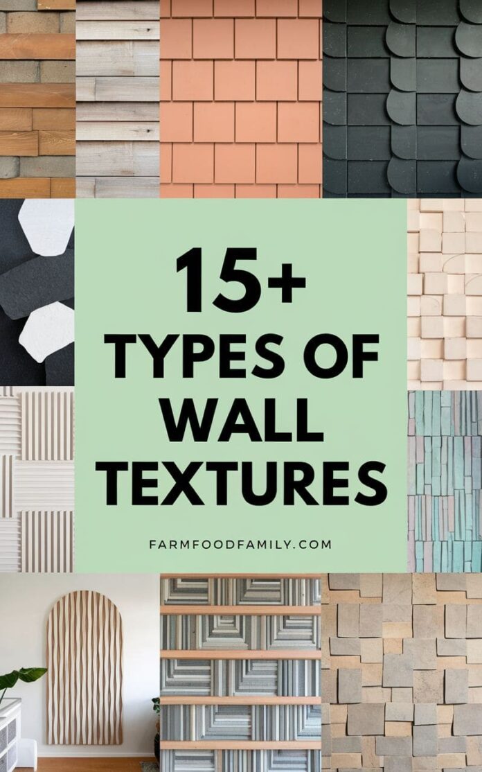 15+ Different Types of Wall Textures That You Need To Know (With Photos)