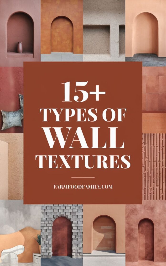 15+ Different Types of Wall Textures That You Need To Know (With Photos)