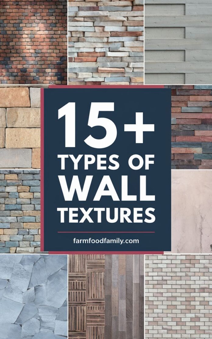 15+ Different Types of Wall Textures That You Need To Know (With Photos)