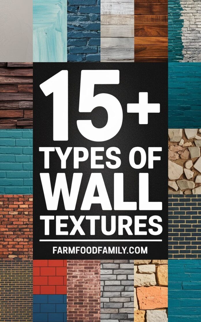 15+ Different Types of Wall Textures That You Need To Know (With Photos)