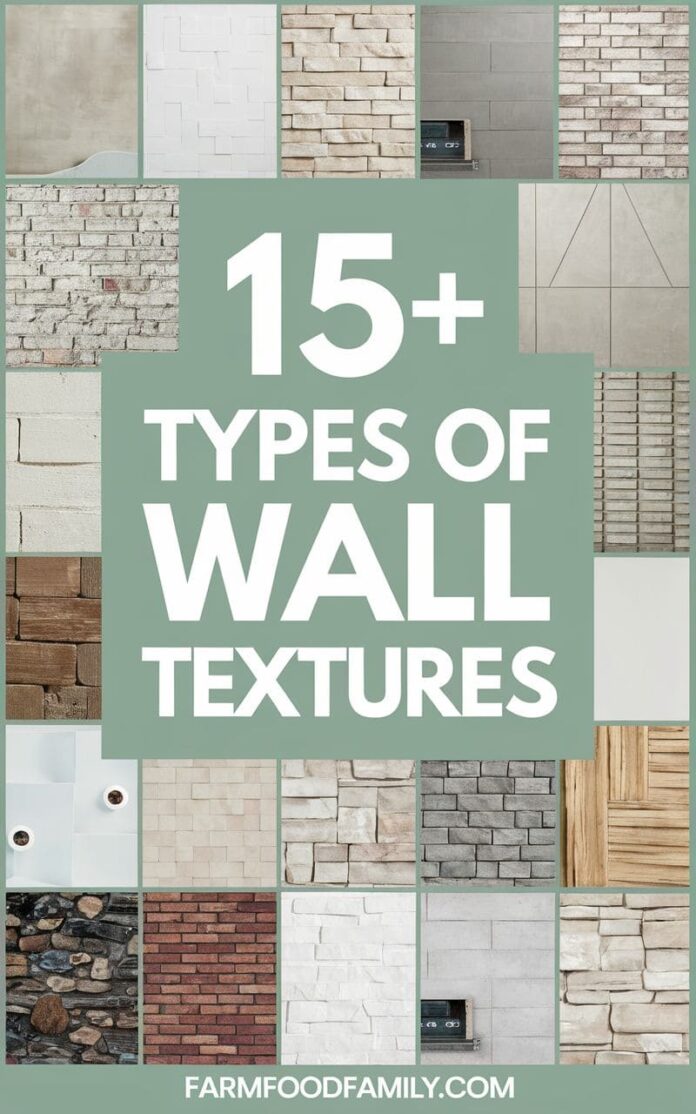 15+ Different Types of Wall Textures That You Need To Know (With Photos)