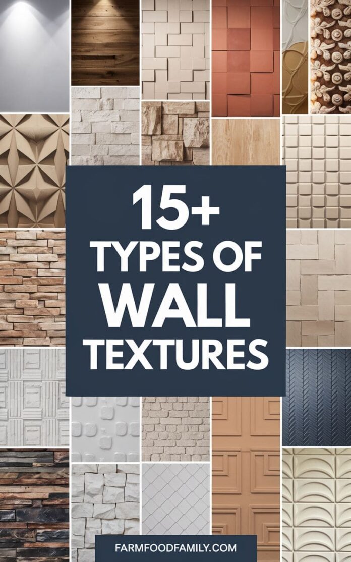 15+ Different Types of Wall Textures That You Need To Know (With Photos)