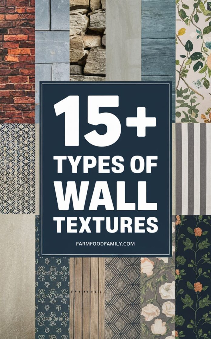 15+ Different Types of Wall Textures That You Need To Know (With Photos)