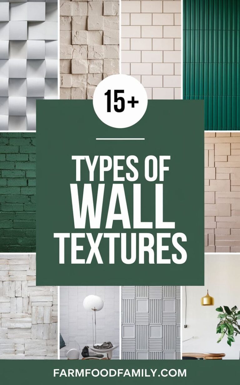 15+ Different Types of Wall Textures That You Need To Know (With Photos)