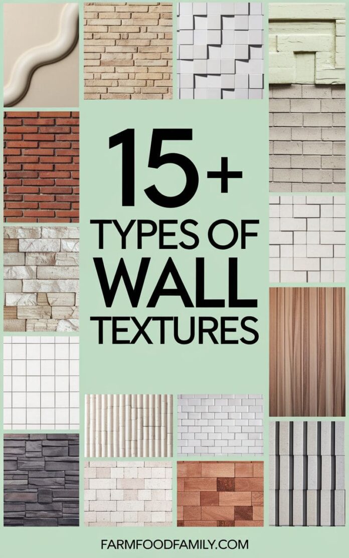 15+ Different Types of Wall Textures That You Need To Know (With Photos)