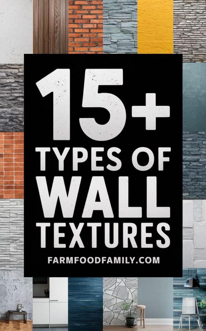 15+ Different Types of Wall Textures That You Need To Know (With Photos)