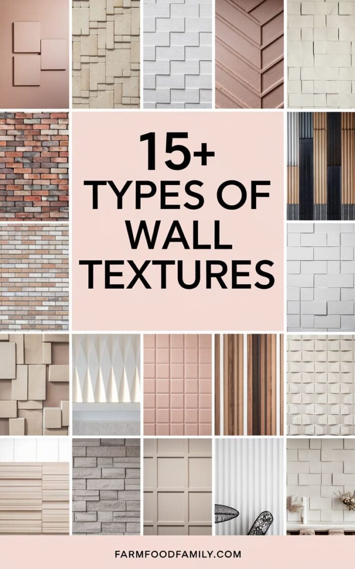 15+ Different Types of Wall Textures That You Need To Know (With Photos)