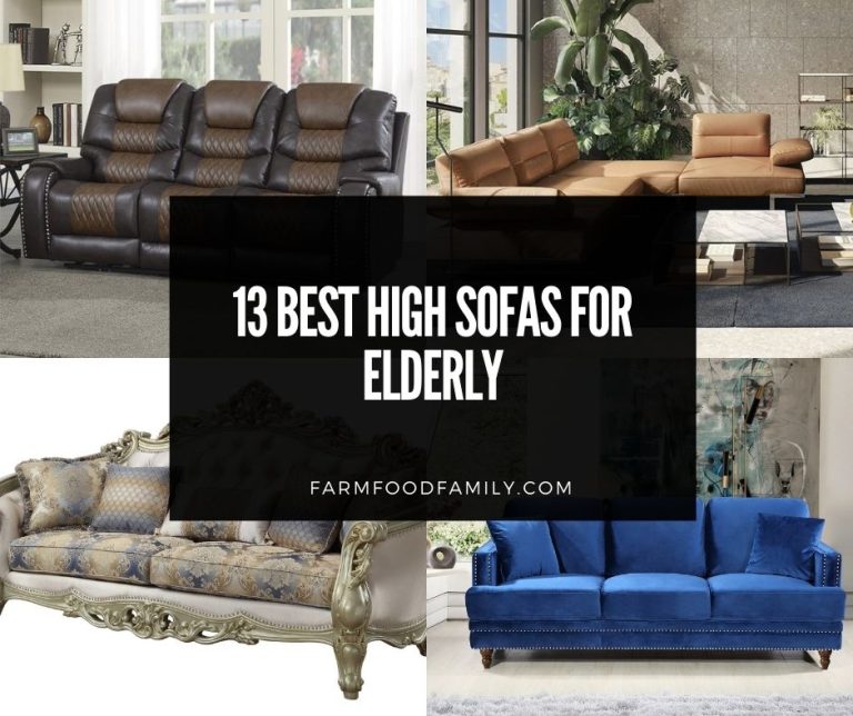 13 Perfect High Sofas for Elderly (2024) and Buying Guide