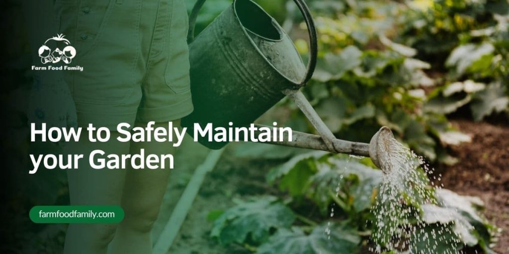 How to Safely Maintain your Garden - FarmFoodFamily