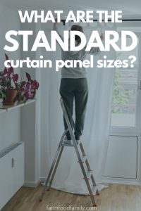 What Are The Standard Curtain Panel Sizes? (Height & Width)