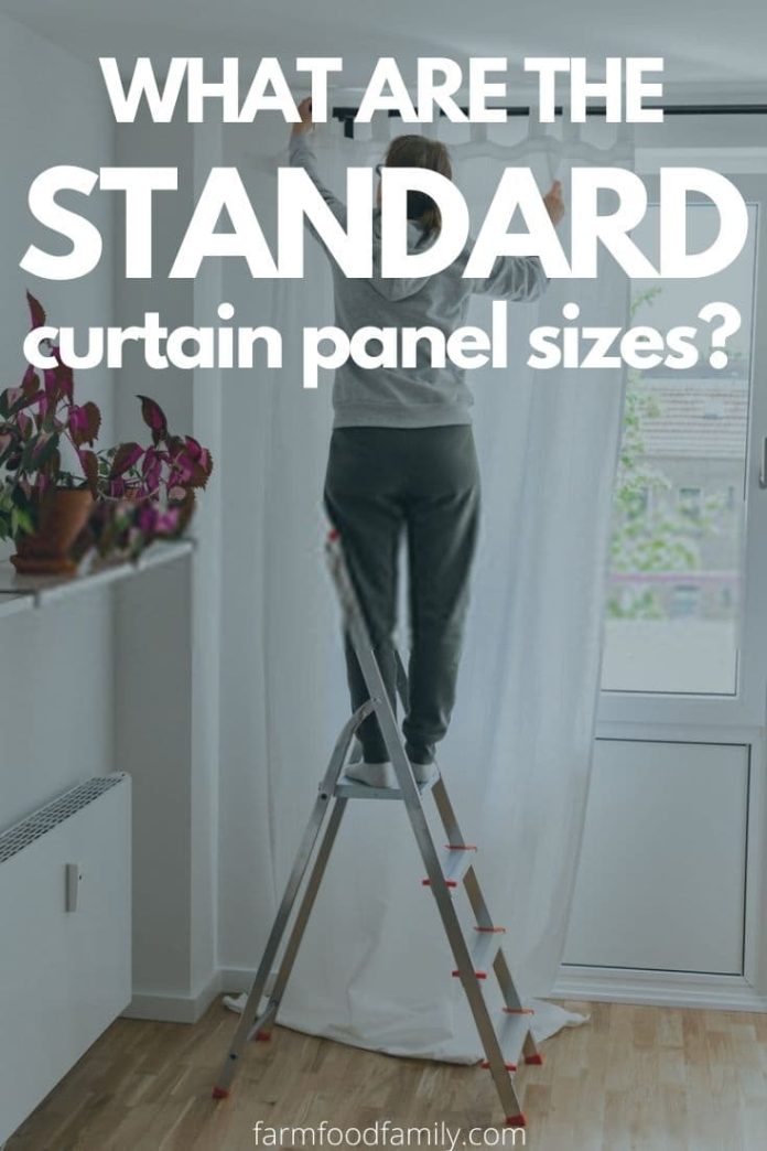 What Are The Standard Curtain Panel Sizes? (Height & Width)