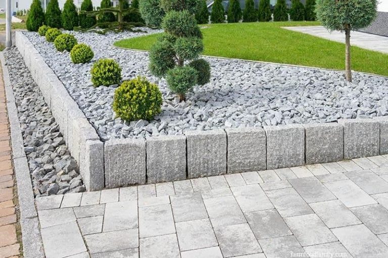 10+ Inexpensive Driveway Edging Ideas & Designs (Gravel, Asphalt,..)