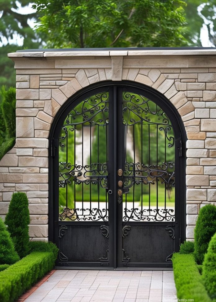 45+ Simple & Cheap Driveway Gate Ideas and Designs for a Sleek and ...