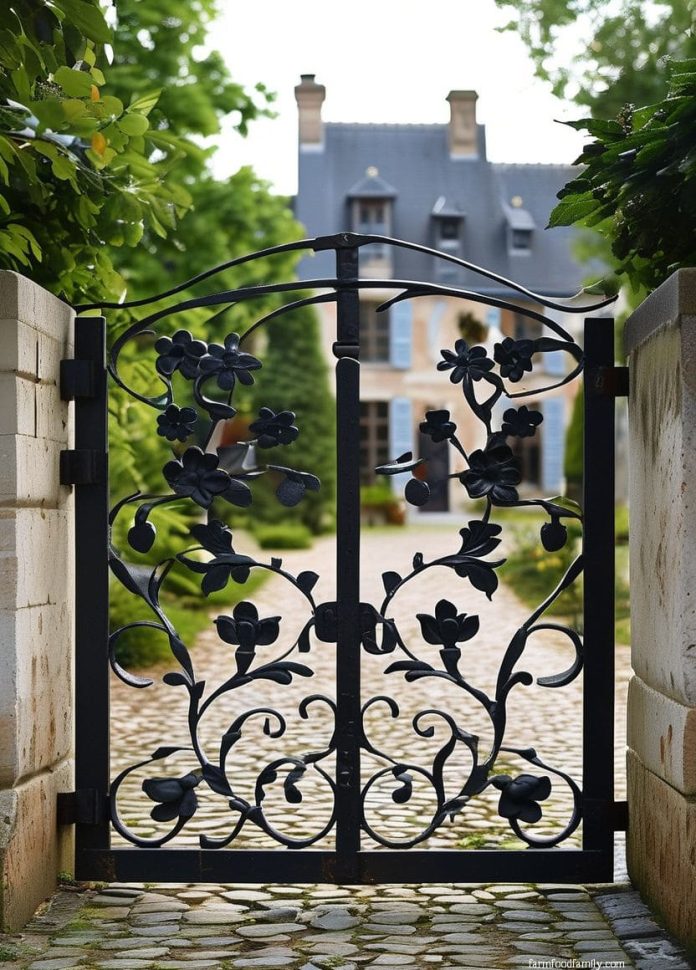 45+ Simple & Cheap Driveway Gate Ideas and Designs for a Sleek and ...