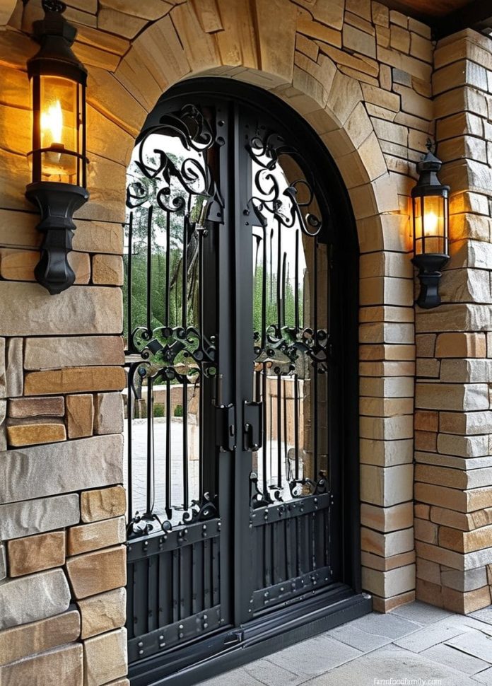 45+ Simple & Cheap Driveway Gate Ideas and Designs for a Sleek and ...
