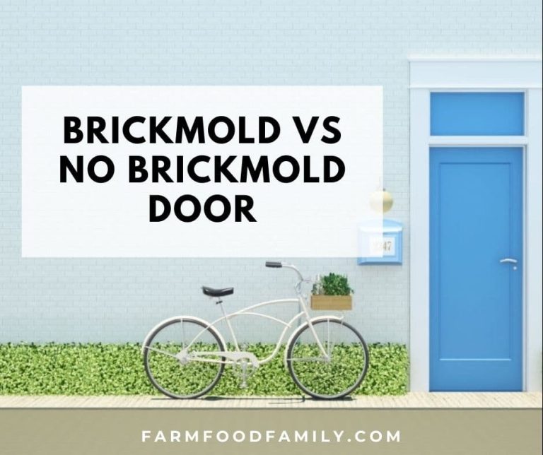 Brickmold vs No Brickmold Door: What's The Difference?