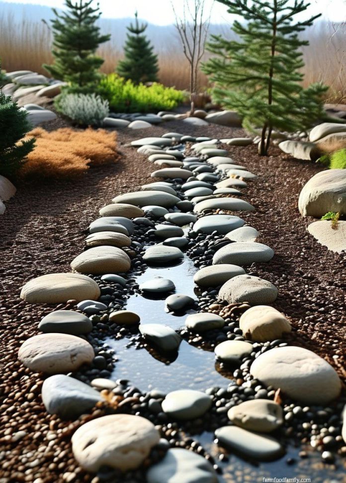 48+ Best Landscaping Ideas & Designs With Mulch And Rocks (2024)