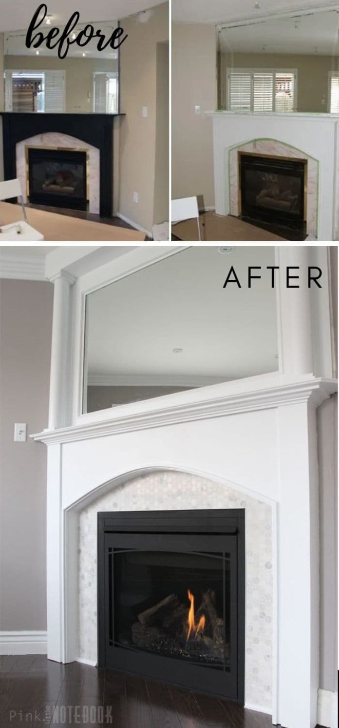 33+ Best Fireplace Remodel Ideas (Before and After) On A Budget In 2024