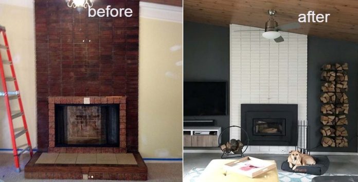 33+ Best Fireplace Remodel Ideas (Before and After) On A Budget In 2024