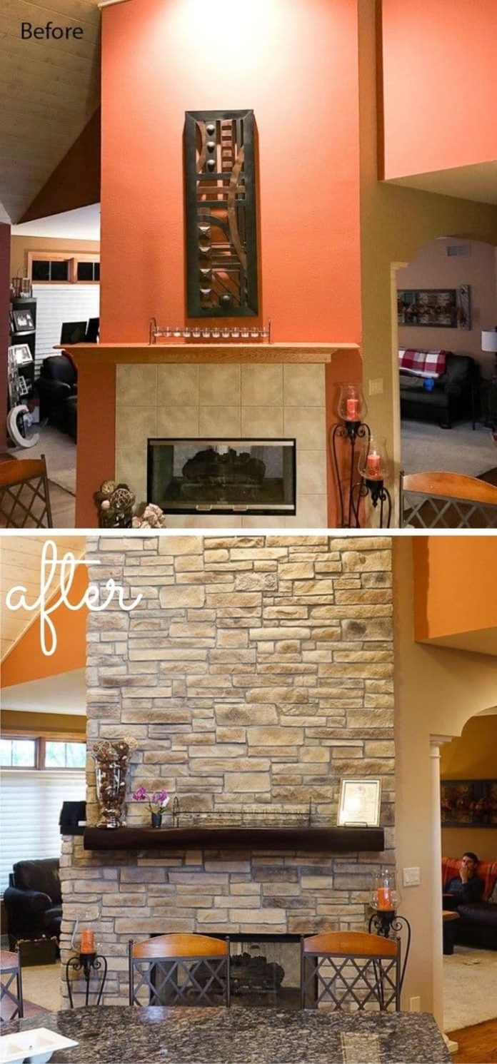 33+ Best Fireplace Remodel Ideas (Before and After) On A Budget In 2024