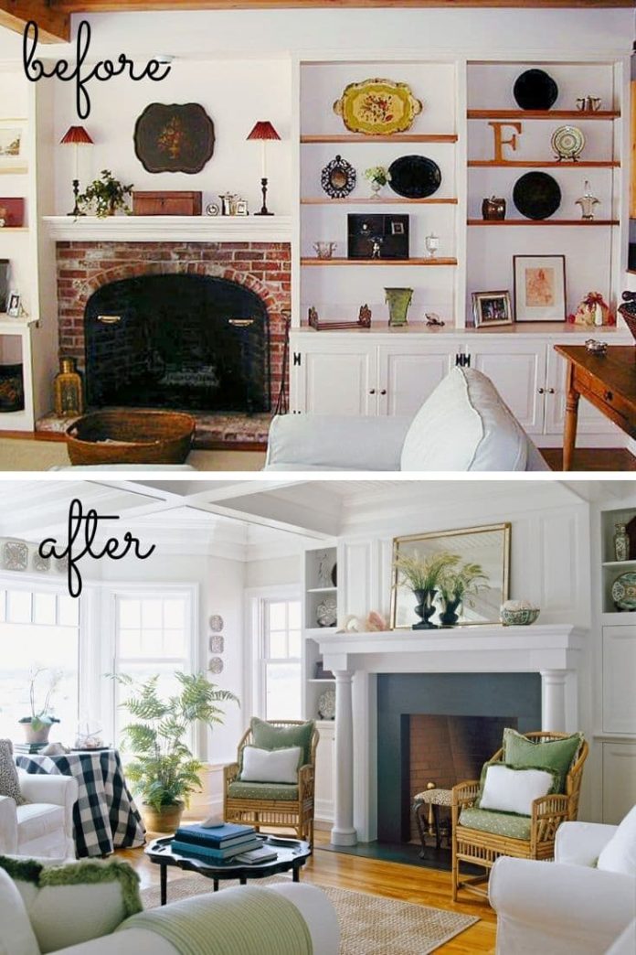 33+ Best Fireplace Remodel Ideas (Before and After) On A Budget In 2024