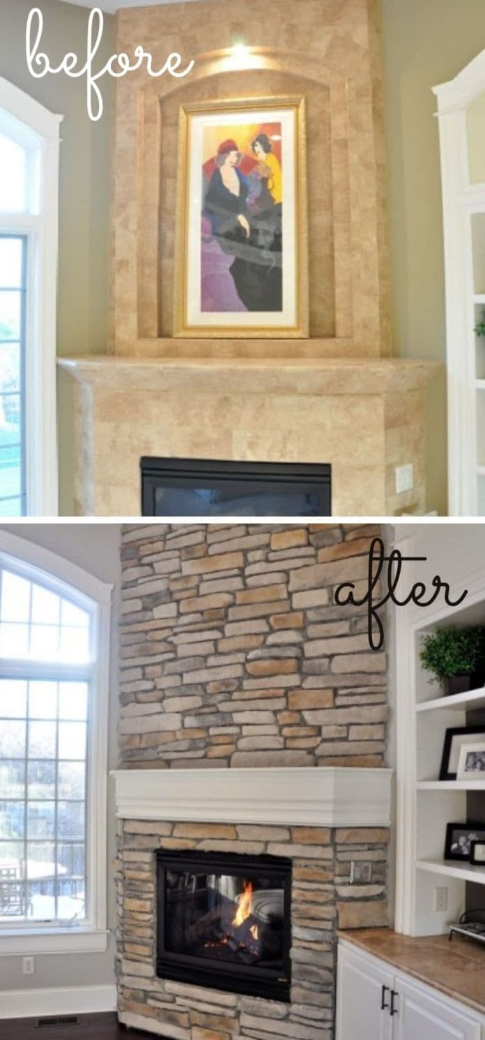 33+ Best Fireplace Remodel Ideas (Before and After) On A Budget In 2024