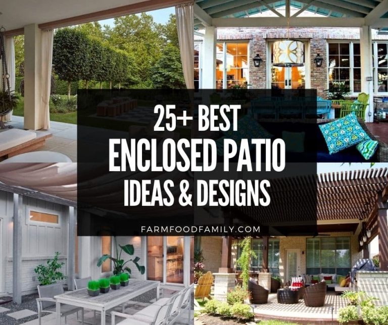 25+ Simple Outdoor Enclosed Patio Ideas & Designs On A Budget