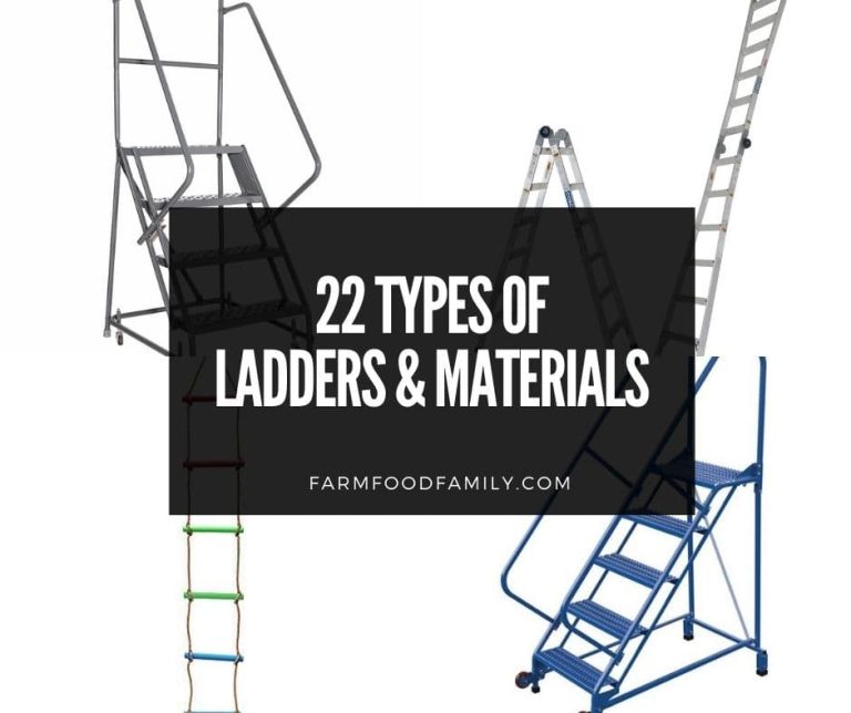 22 Types Of Ladders and Materials (With Pictures): Pros and Cons