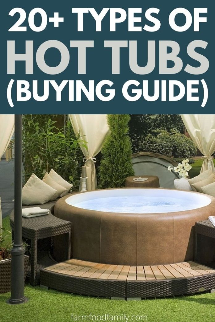 20+ Different Types Of Hot Tubs, Features, and Shapes (Buying Guide)