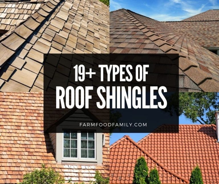 19+ Different Types Of Roof Shingles (Materials, Brands, Pros, Cons, Cost)