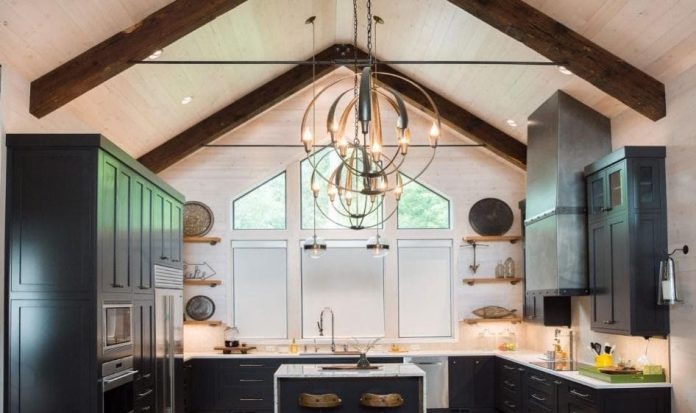 35+ Modern and Cheap DIY Kitchen Ceiling Ideas and Designs (2024)