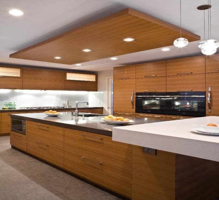 35+ Modern and Cheap DIY Kitchen Ceiling Ideas and Designs (2024)