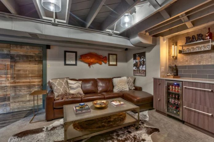 35+ Awesome Rustic Basement Ideas and Designs (With Pictures)