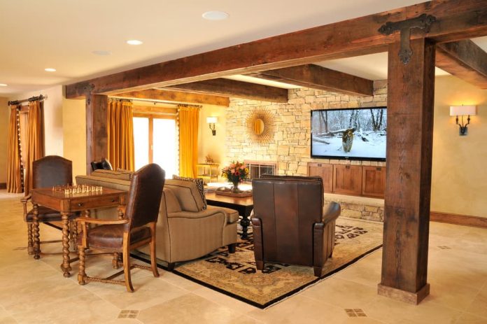35+ Awesome Rustic Basement Ideas and Designs (With Pictures)