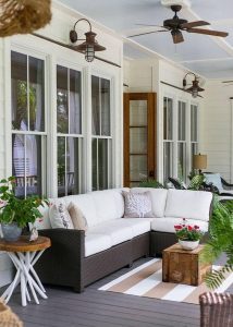 30+ Simple Back Porch Ideas and Designs On A Budget (Pictures)