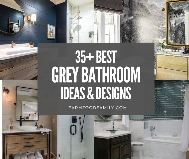 35+ Best Grey Bathroom Ideas and Designs (With Photos)