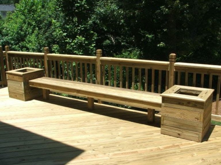35+ Best Deck Bench Ideas and Designs (With Pictures) For 2024
