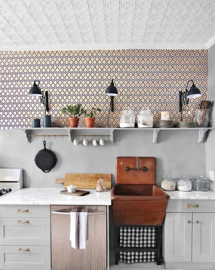35+ Beautiful Kitchen Wallpaper Ideas and Designs (With Pictures)