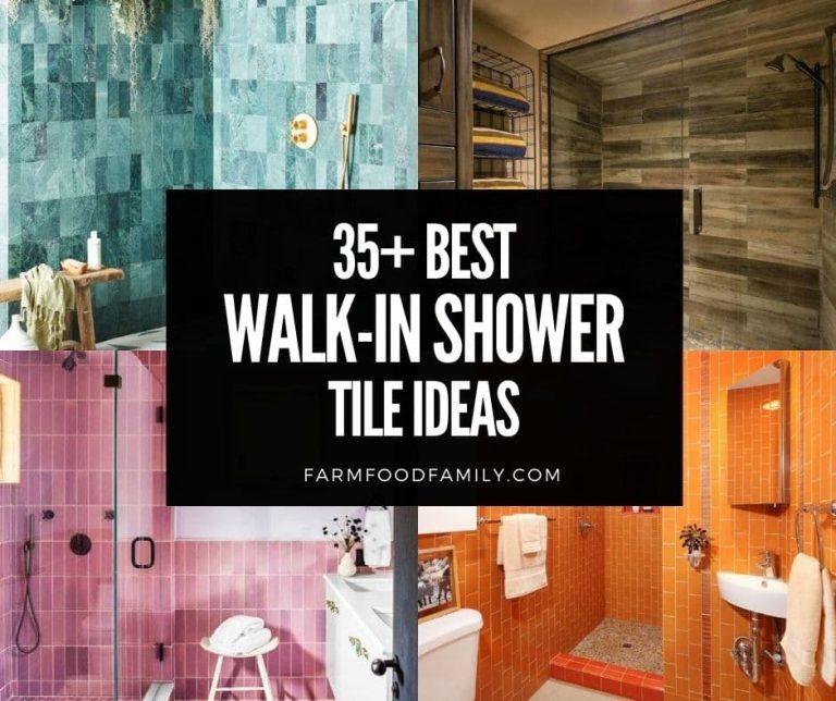 35+ Best Walk-in Shower Tile Ideas and Designs In 2024 (With Pictures)